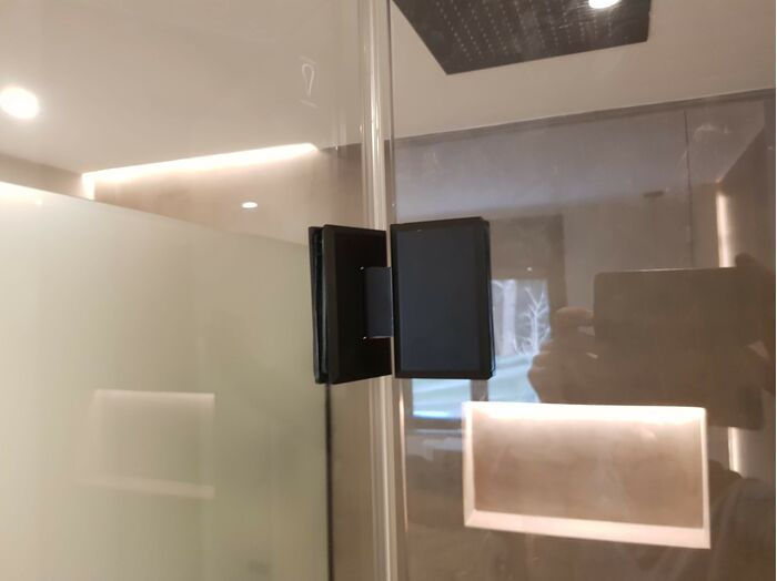 HERRAJES PARA EL VIDRIO (BISAGRAS-POMOS-TIRADORES) :: BISAGRAS :: Bisagras inoxidables con ...